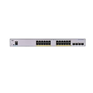 Cisco Business CBS250-24FP-4X Smart Switch, 24 Port GE, Full PoE, 4x10G SFP+, Limited Lifetime Protection (CBS250-24FP-4X)