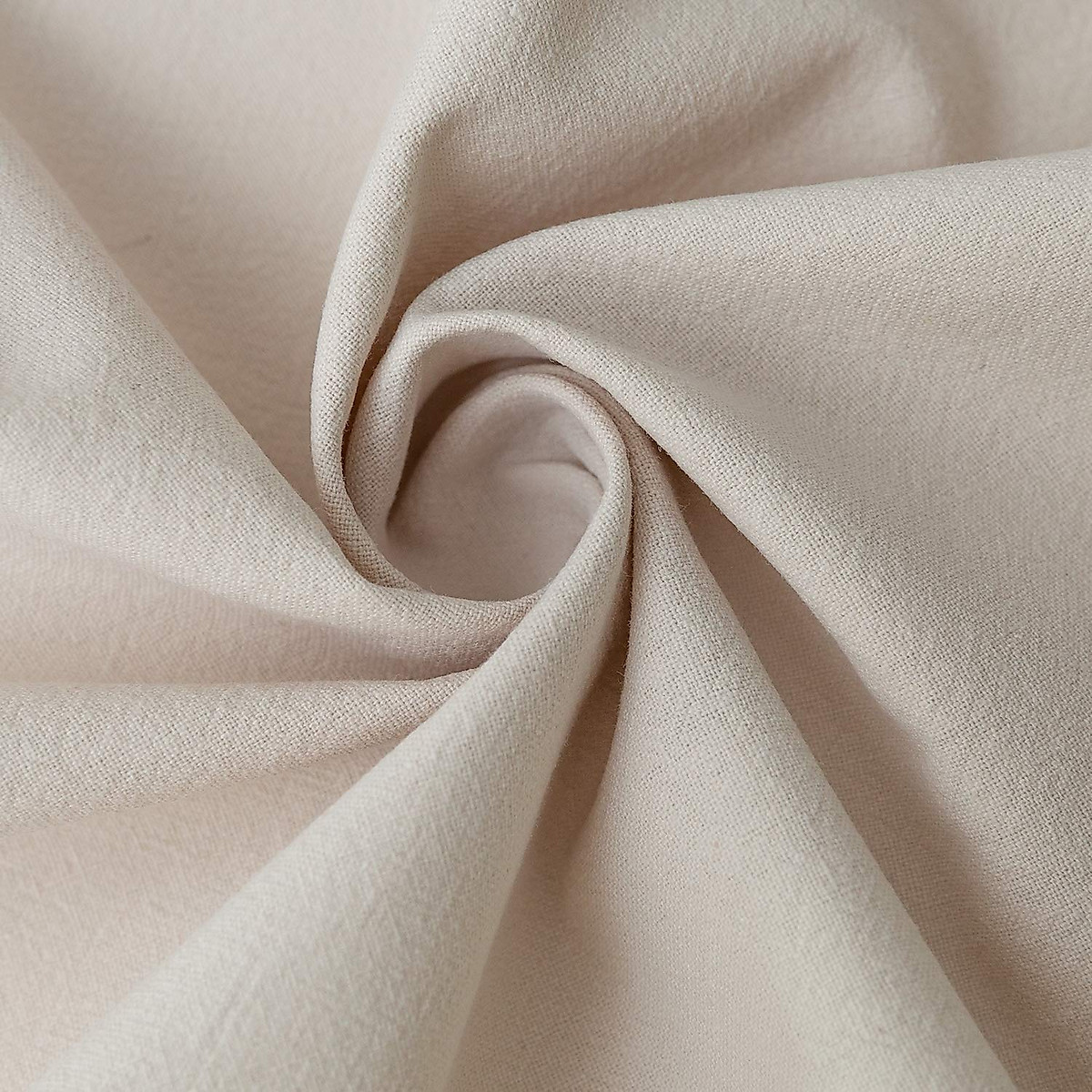 Glory Season Retro Farmhouse Ruffle Tablecloth Cotton Flounces Trim Washable Table Cover Tablecloths for Rectangle Table Baby Shower Kitchen Party Wedding Decor Off-White, 60''x120''