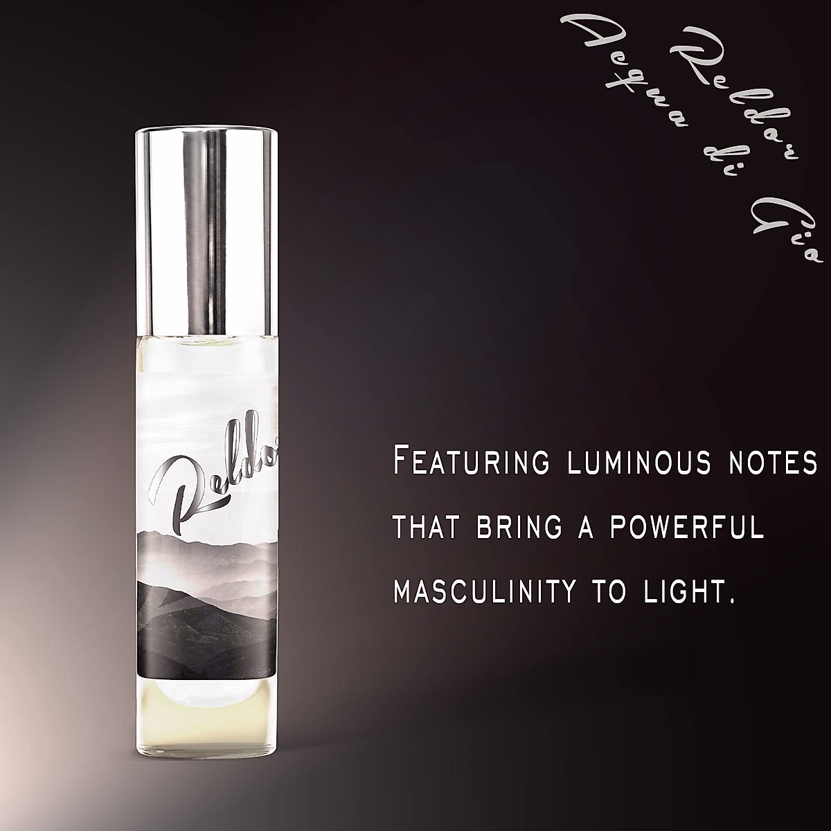 Reldor pheromone cologne for men, The Aromatic Aquatic Mens Perfume That Defines Your Style - Alluring Scent - Travel Size Roll On Perfume Oil for Men