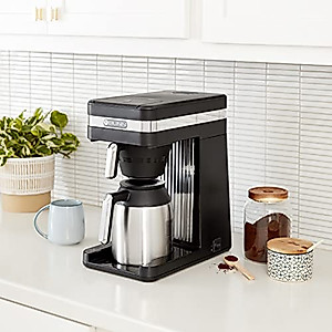 BUNN 55200 CSB3T Speed Brew Platinum Thermal Coffee Maker Stainless Steel, 10-Cup, Black