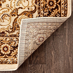 Well Woven Delos Red Traditional Oriental Medallion Floral Area Rug 8x10 (7'10" x 9'10")