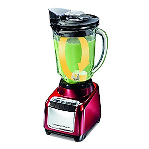Hamilton Beach Wave-Action Blender, Red