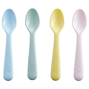 IKEA KALAS 8 no of Spoon, mixed colors, Plastic