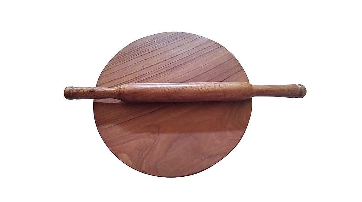 Quality Wooden Chakla Belan Set - Perfect for Chapatis