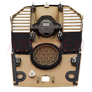 ASVEGEN Sport Chrono Stopwatch Mounted Dashboard for Porsche 911 991 2013-2019, Beige Panel and Black Clock