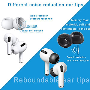 16 in 1 Silicone for Airpods Pro Case Accessories Set Kit, Protective Cover for Airpods Pro 1st/2rd Case with Keychain/Ear Tip/Ear Cover/Ear Hook/Watch Band Holder/Strap/Ring/Storage Box Black