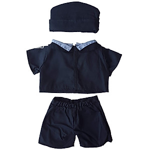 Air Force Uniform Outfit Teddy Bear Clothes Fits Most 14" - 18" Build-a-bear and Make Your Own Stuffed Animals