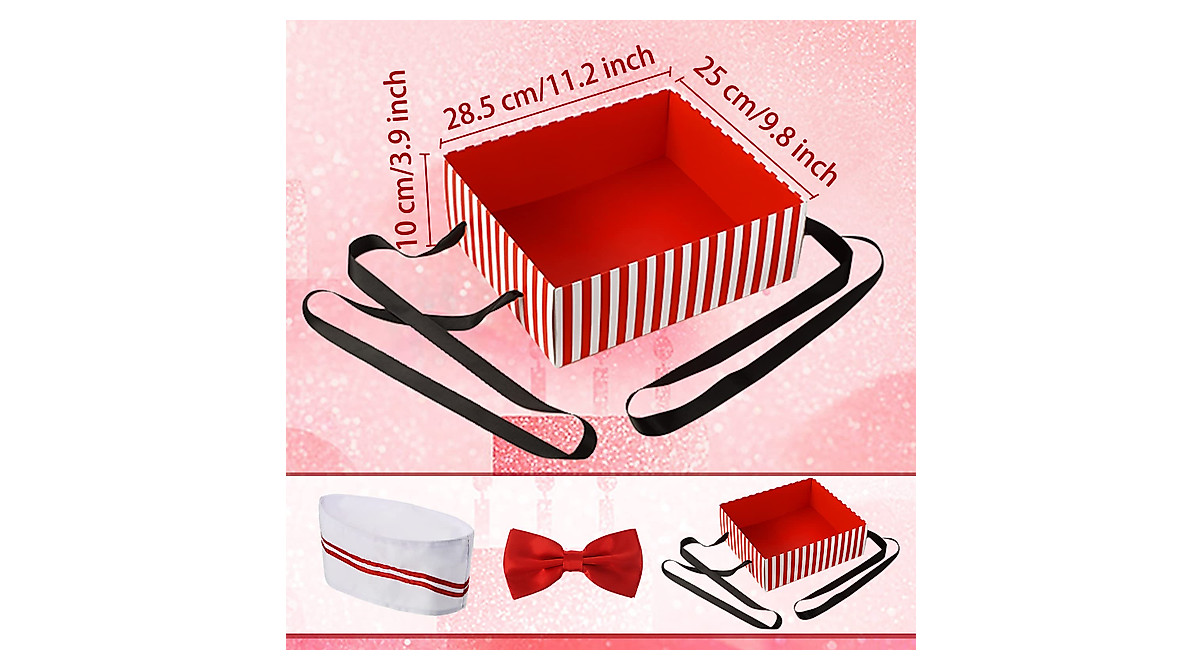 Satinior 1950s Waiter Costume Kits – Retro Movie Night