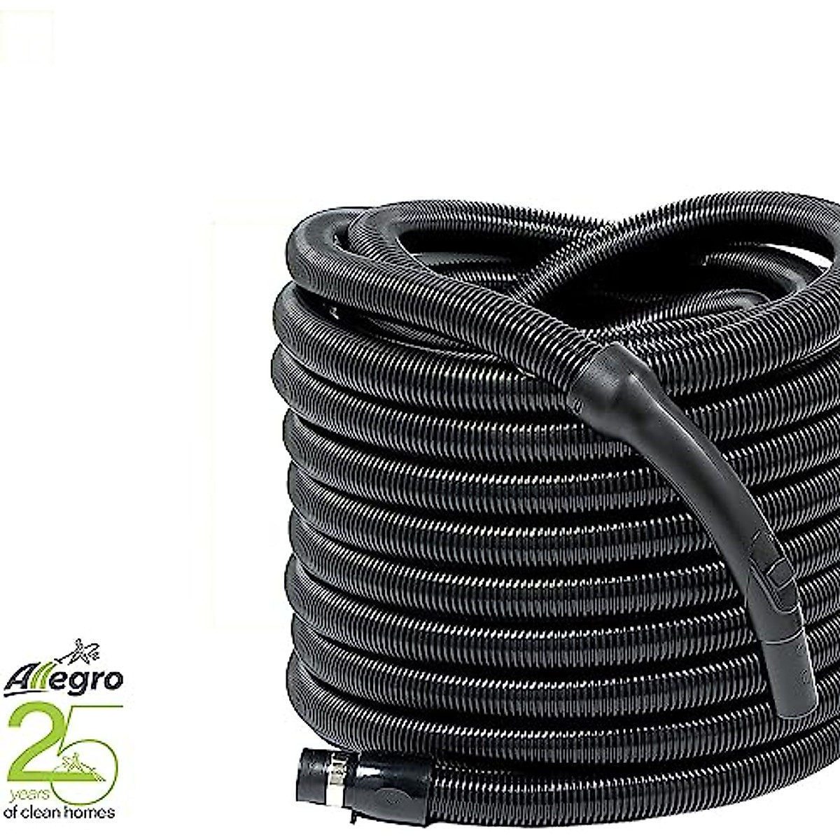 Allegro MU3100 Wall Mounted Garage/Car Vacuum 30 Ft. Hose Cleaning Tools