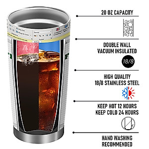 ATHAND Accountant Mug Gifts-Accountant Funny Cups- Freak In The Sheets Excel Mug-Excel Shortcut -Stainless Steel Tumblers Gifts for Accountant, na CPA,CFO, Coworkers, Men, Women Tumbler 20 oz