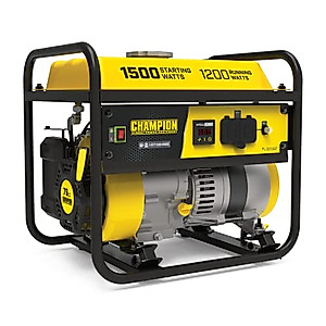 Champion Power Equipment 200915 1500/1200-Watt Portable Generator, CARB