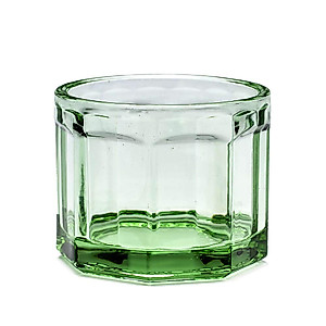 Serax Fish & Fish Whisky Glasses, Green, One Size