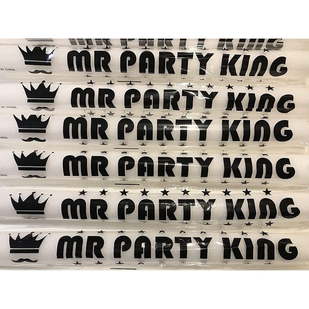 100 LED Foam Sticks Multi Color Flashing Glow Wands, Batons, Strobes, 3 Flashing Modes - Party, DJ, Concerts, Festivals, Birthdays, Weddings, Events, Promotions