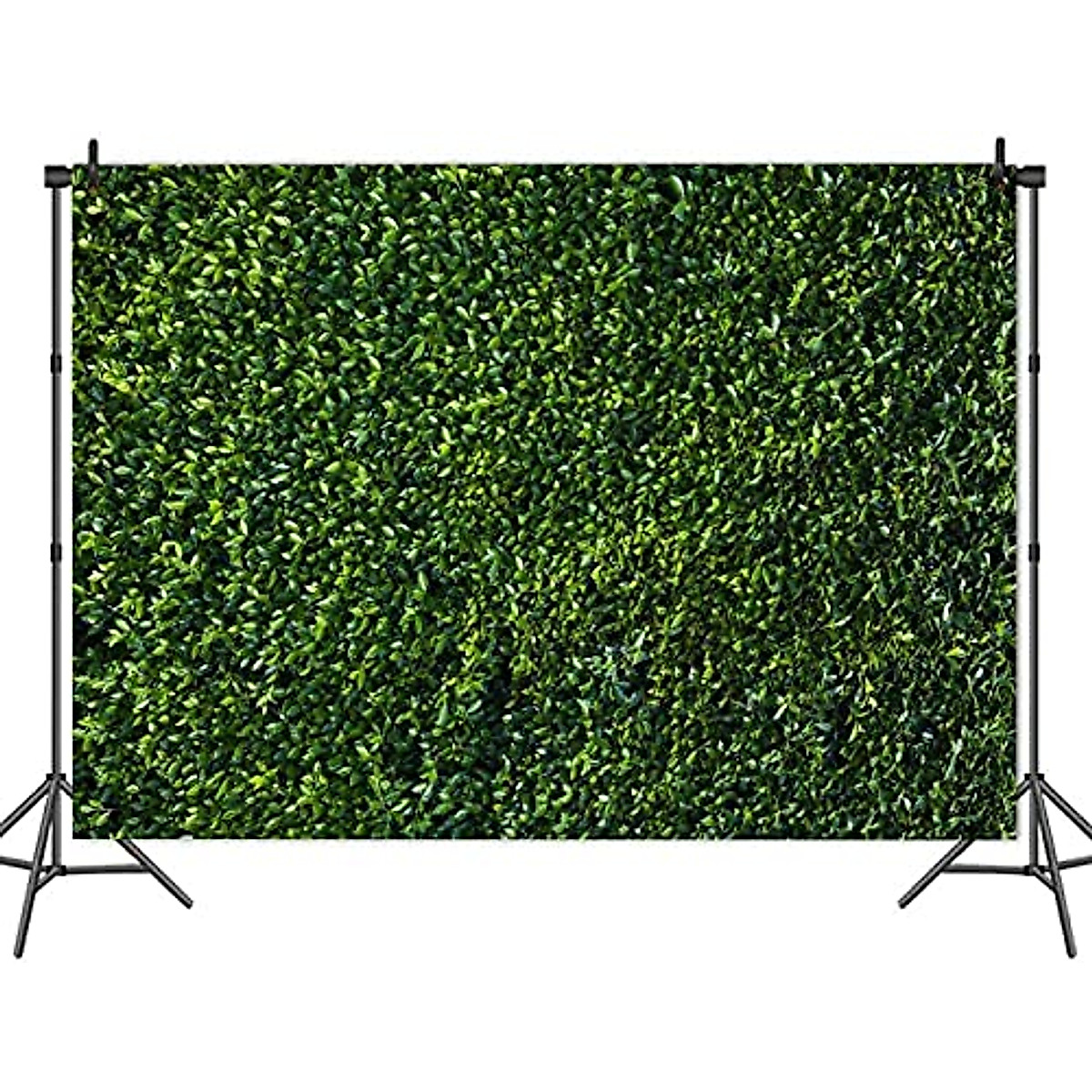 XLL Nature Spring 3D Green Leaves Photography Backdrops Newborn Baby Shower Photo Background Wall Art Wedding Birthday Party Decoration Banner Studio Props Cake Table Booth 8x6ft