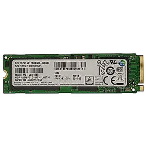 Samsung PM961 Polaris 128GB M.2 NGFF PCIe Gen3 x4, NVME Solid State Drive SSD, OEM (2280) (MZVLW128HEGR-00000)