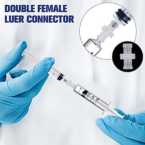 30 Pcs Luer Lock Connector Syringe Adapter Syringe Bottle Adapter Syringe Transfer Joint Clear Luer Coupler Lock Connector To Syringe Pp Syringe Adapter Coupler Connector Syringe Coupler Kit