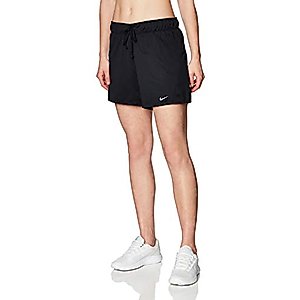 Nike Women's Dri-fit Attack 2.0 Tr5 Shorts, Black/(Particle Grey), Small