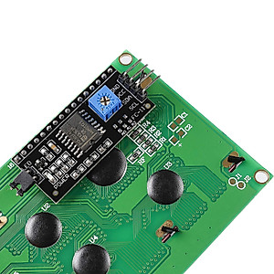 SunFounder IIC I2C TWI Serial 2004 20x4 LCD Module Shield Compatible with Arduino R3 MEGA (IIC 2004)