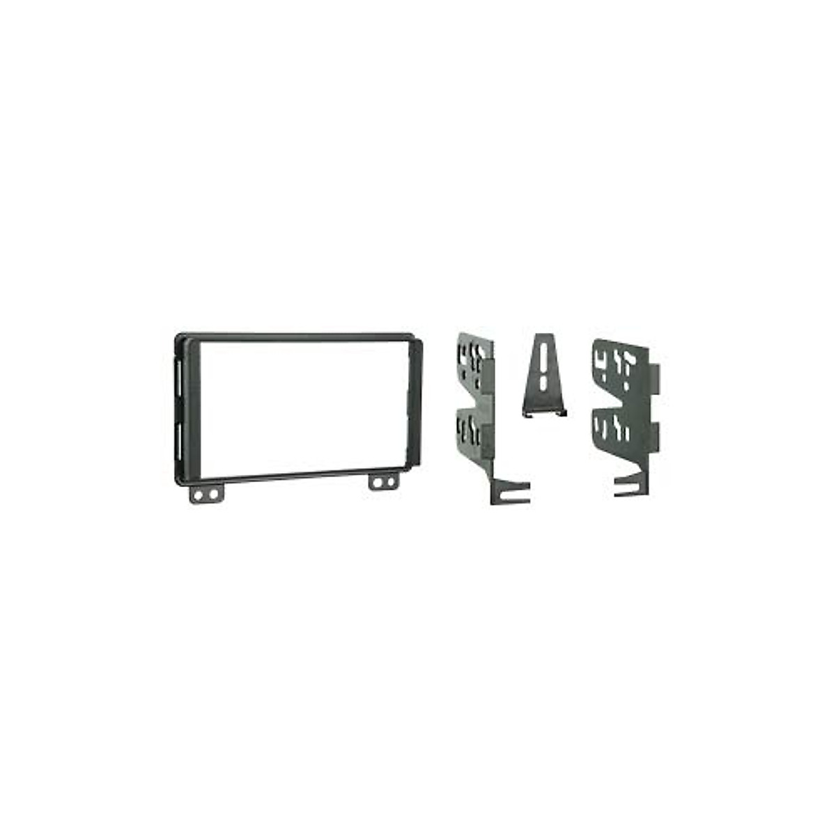 Compatible with Ford Mustang 2004 Double DIN Aftermarket Stereo Harness Radio Install Dash Kit