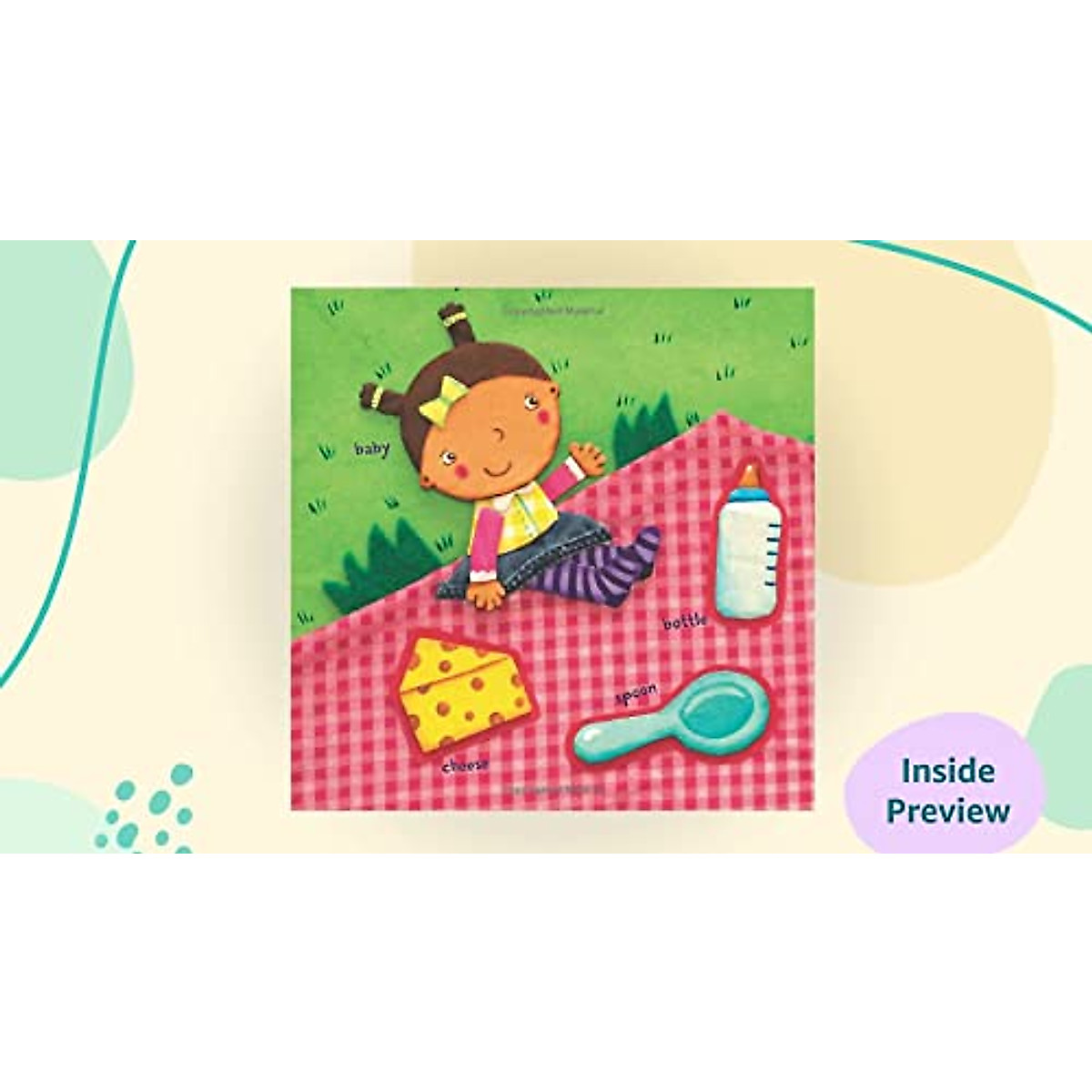 Indestructibles: Baby Babble: A Book of Baby's First Words: Chew Proof · Rip Proof · Nontoxic · 100% Washable (Book for Babies, Newborn Books, Safe to Chew)