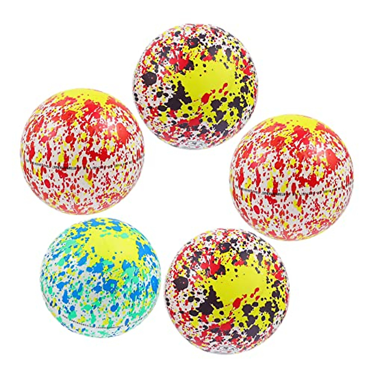Alasum 5pcs Pool Ball Clear Beach Balls Inflatable Balls for Kids Beach Balls for Kids Plastic Beach Balls Toddlers Beach Balls Inflatable Pool Toys Beach Water Ball Float Ball Soft Toy