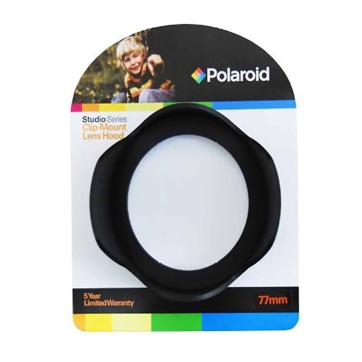 Polaroid Studio Series Lens Hood With Exclusive Pushbutton Mounting System