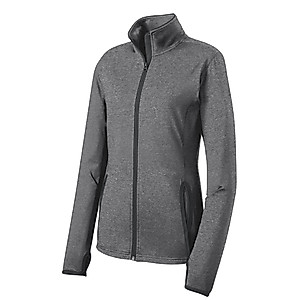 Sport-Wick Stretch ContraFull-Zip Jacket S Charcoal Grey Heather/Charcoal Grey