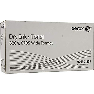 Genuine Xerox 6R1238 Black Toner Cartridge - for Xerox 6204/6604/106R02244 (006R01238)