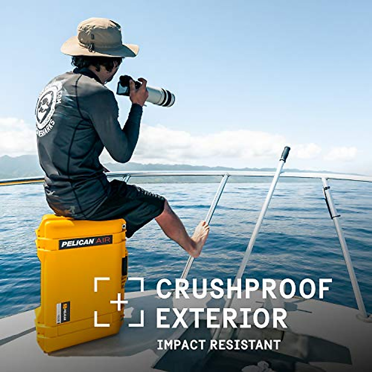 Pelican Air 1535 Case with Foam (Silver)