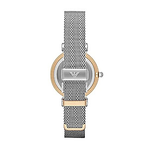 Emporio Armani Women's AR2068 Retro Two Tone Quartz Watch