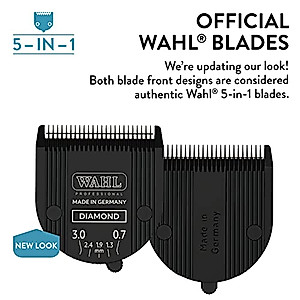 WAHL Professional Animal 5-in-1 Diamond Blade Arco, Bravura, Chromado, Creativa, Figura, and Motion Pet, Dog, and Horse Clippers (#41854-7526)
