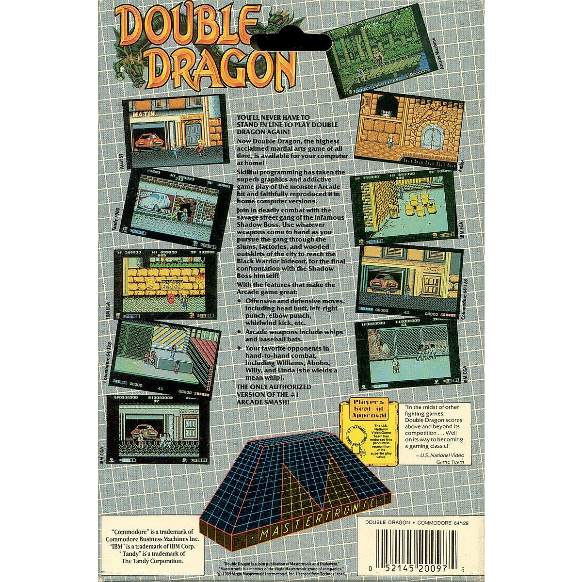 Double Dragon - Commodore 64