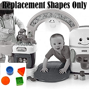Replacement Parts for Kitchen Playset - Fisher-Price Laugh and Learn Kitchen L5067 ~ Replacement Shapes