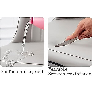 SHAWLA Chairs Dining Chairs Kitchen Chairs,with PU Cushion Seat Back Modern Mid Century Living Room Side Chairs with Metal Legs (Size:Black Gold feet,Color:Yellow)