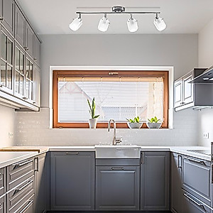 Globe Electric 59267 Kit Track Lighting, 0, Chrome