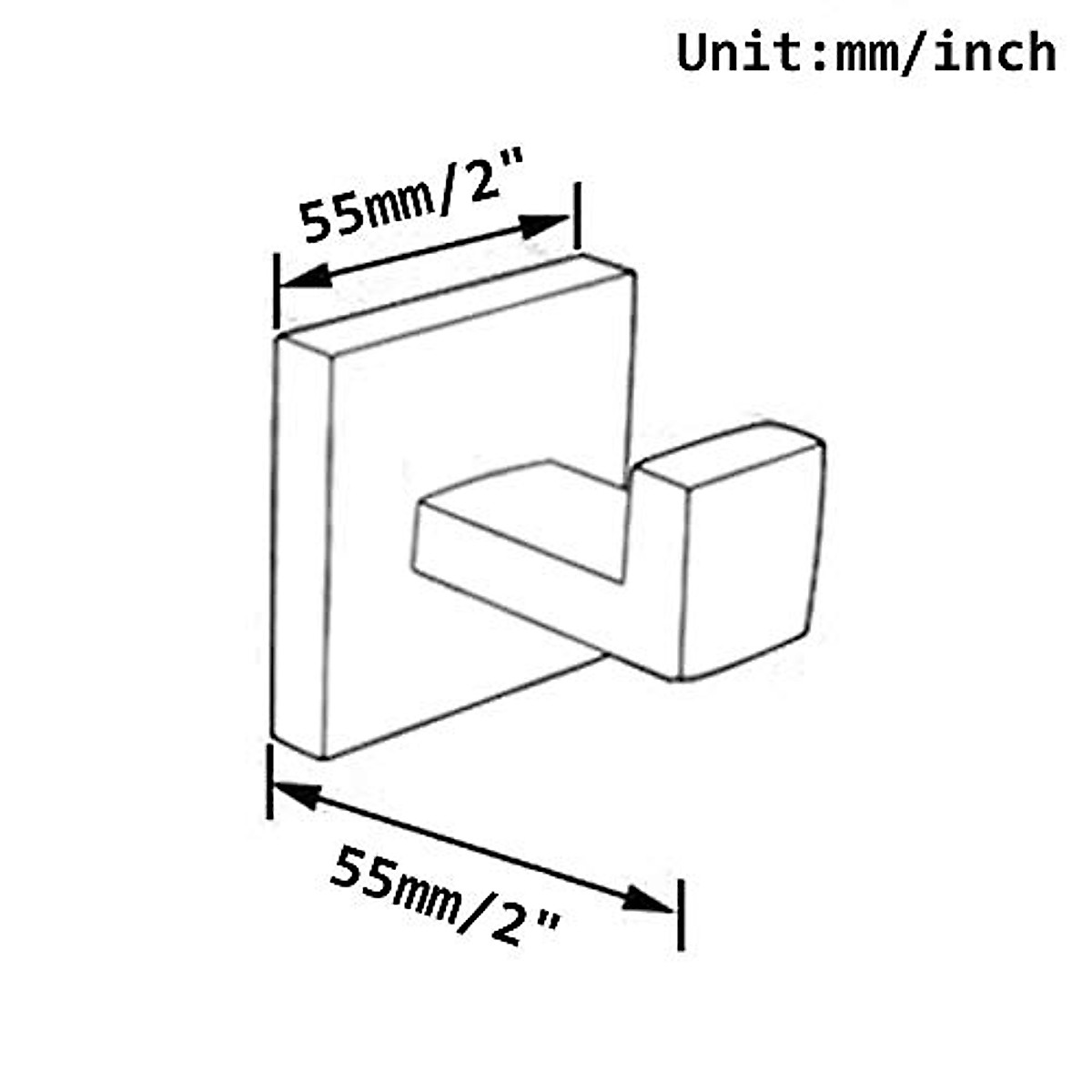 Bathroom Hardware Set 23.6-Inch Towel Bar,2pcs Towel Hook,Toilet Paper Holder,Hand Towel Holder Stainless Steel Brushed Gold Bathroom Accessories GTS3190BG…