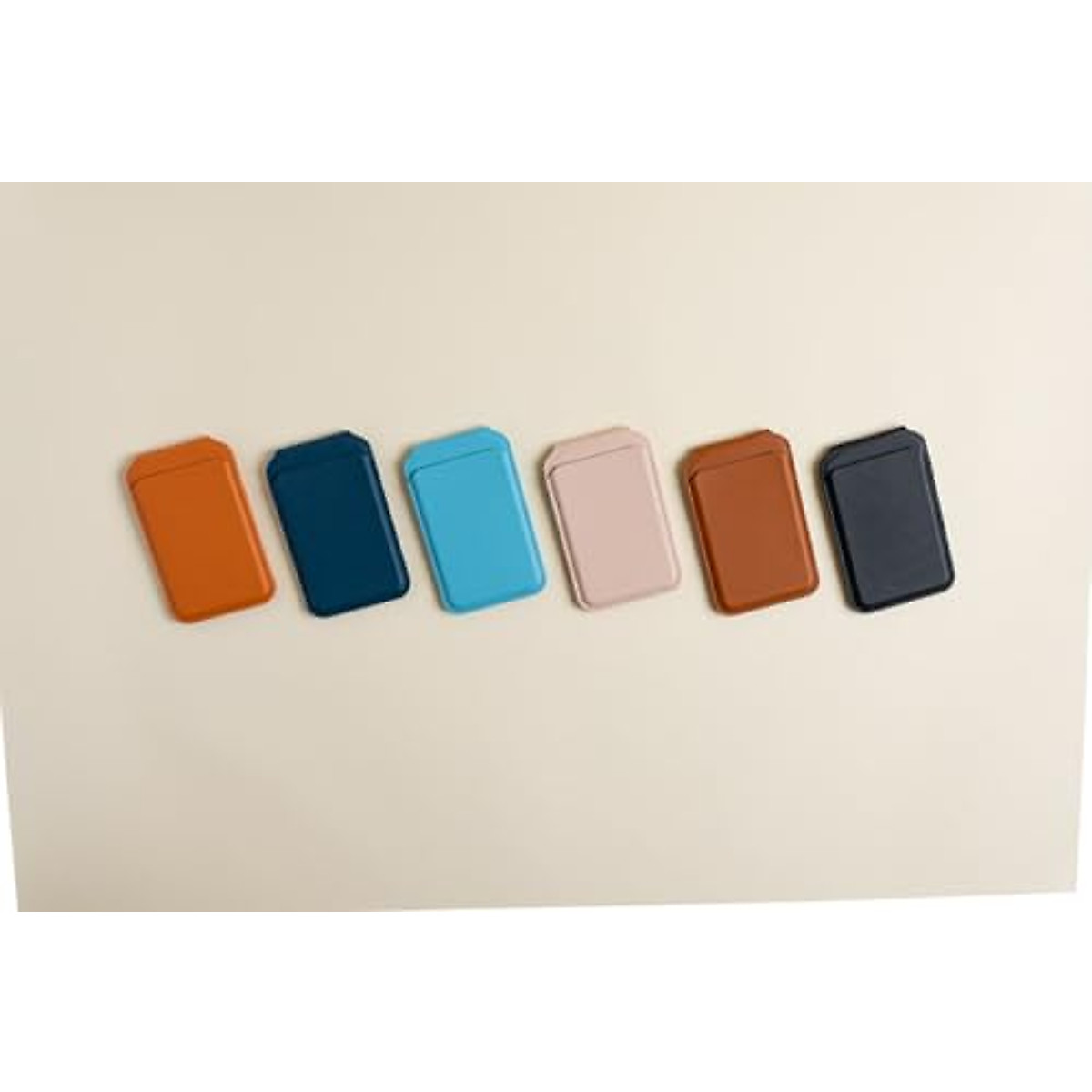 Satechi Magnetic Magsafe Wallet, Vegan-Leather Double Flap Stand Card Holder, 4 Slots with Front NFC Pass-Through, Adjustable Phone Attachment for iPhone 16/15/14/13/12, Travel Accessory, Black