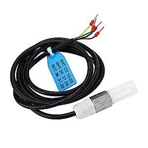 NDNCZDHC Soil Temperature Humidity Sensor -20-100℃ Soil Temperature Probe DC3.3V Soil Humidity Sensor with 300cm Cable