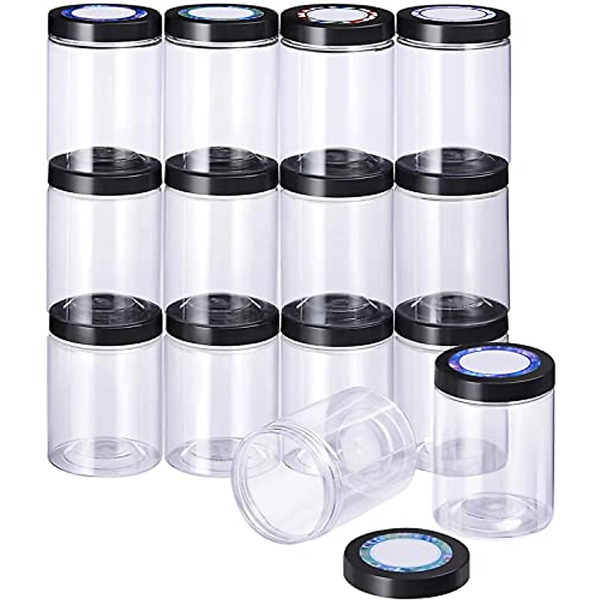 SGHUO 14 Pack 8Oz Empty Slime Containers