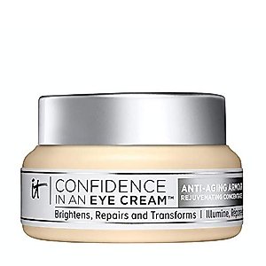 IT Cosmetics Confidence in an Eye Cream - Anti-Aging Eye Moisturizer - For Dark Circles, Dryness, Wrinkles & Fine Lines - With Ceramides & Collagen - 0.5 fl oz
