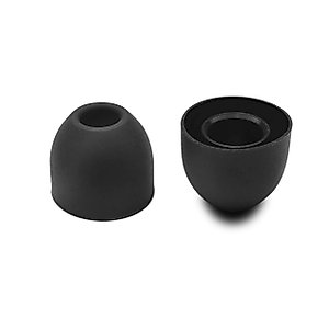Cambridge Audio Pack of 10 Large Black Replacement Silicone Tips Melomania 1 and 1+ True Wireless in-Ear Earbuds