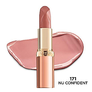 L'Oreal Paris Colour Riche Les Nus Lipstick, Nu Confident, 0.13 Oz.