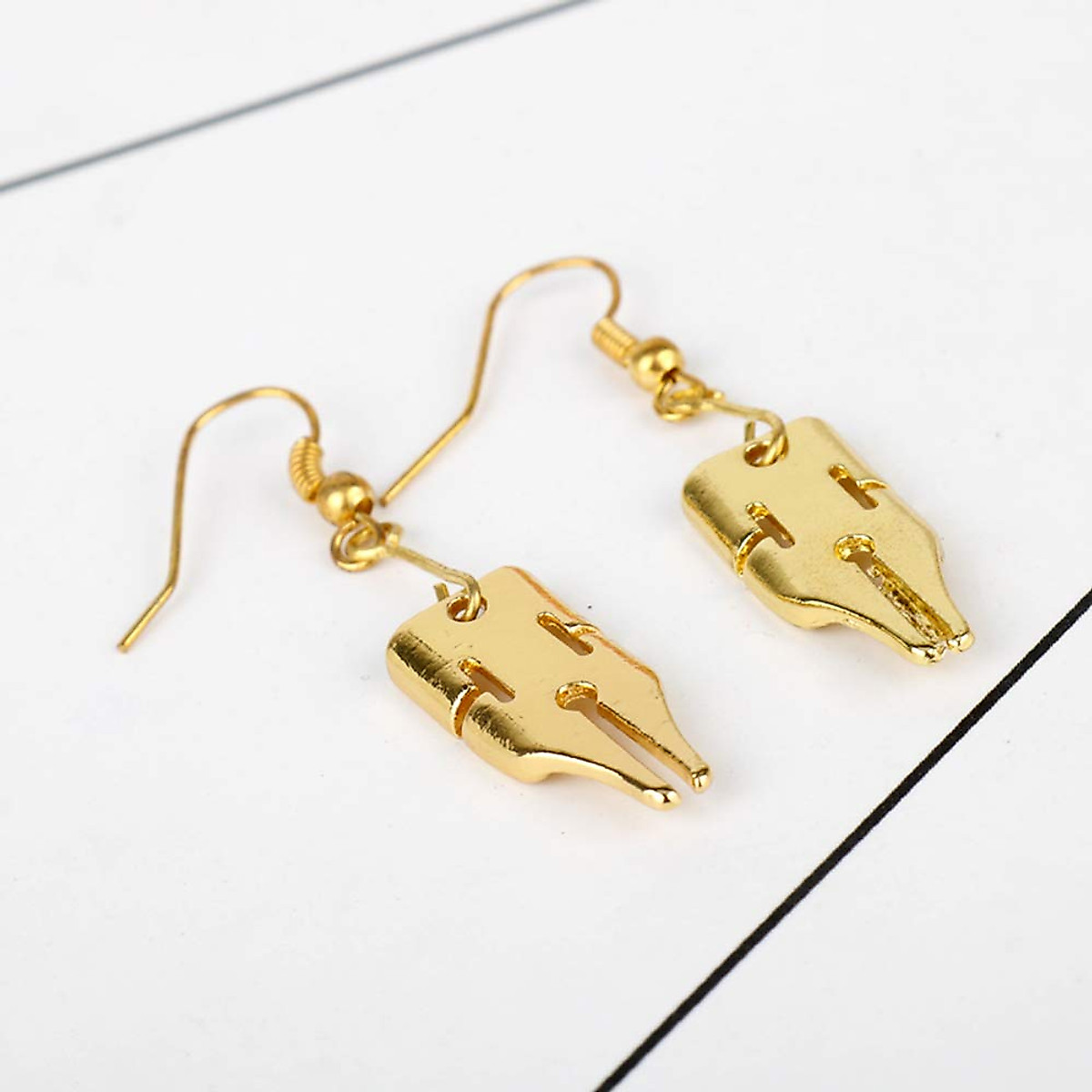 OfficialOtaku Kishibe Cosplay Earrings - Unisex (Gold)