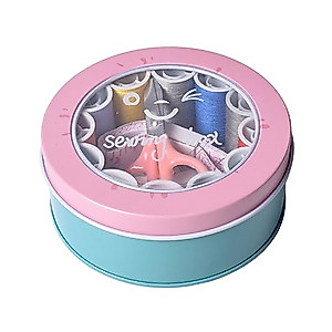 EXCEART 1 Set Thread Repair Kit Sewing Tool Needle Thread Kit Mini Sewing Kit Sewing Thread Case Portable Sewing Kit Embroidery Compact Sewing Kit Sewing Thread Box Household Travel