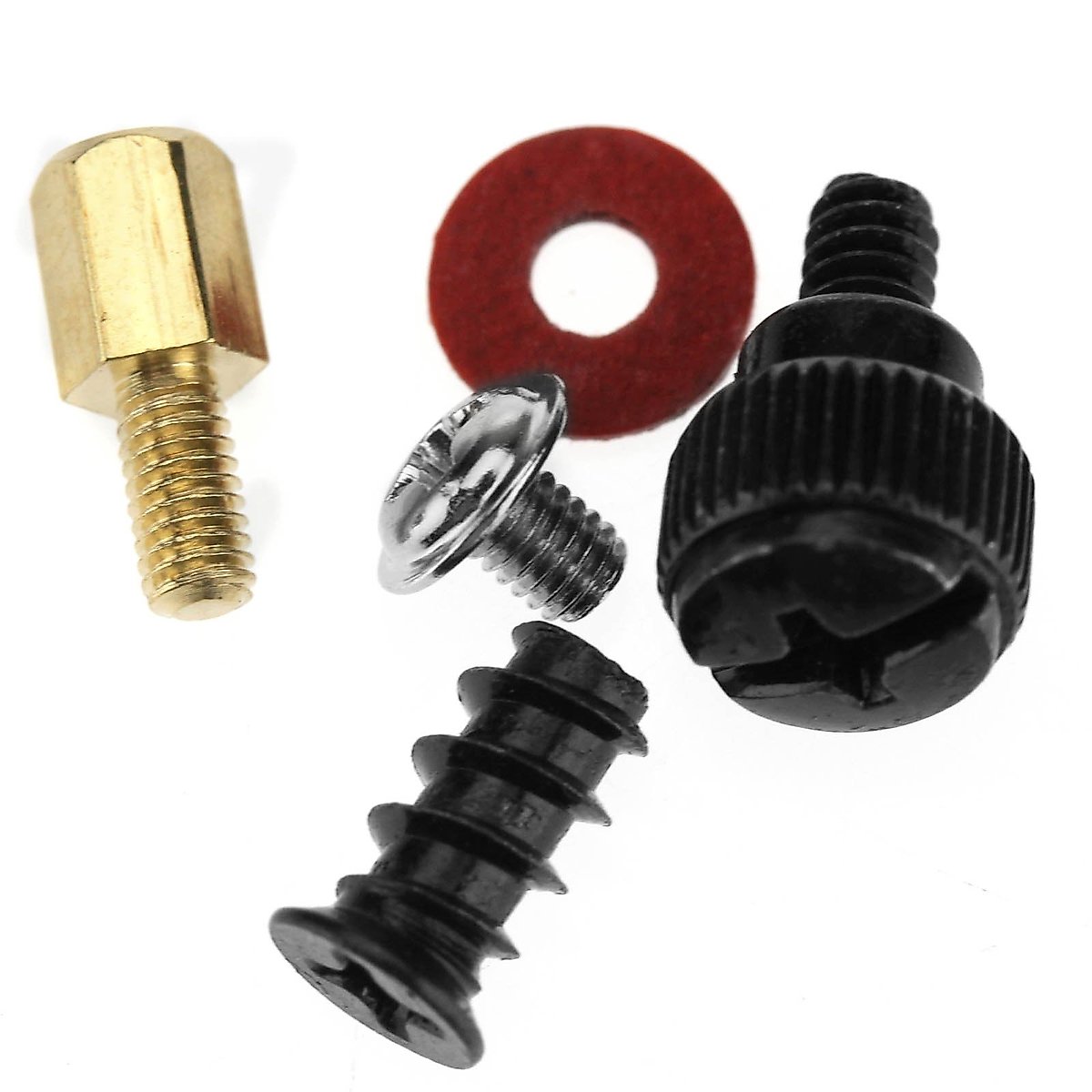 Create idea 228pcs Computer PC Screws Kit with Case for Motherboard Case Fan Hard Disk Notebook