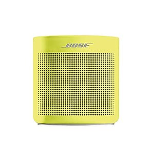 Bose SoundLink Color II: Portable Bluetooth, Wireless Speaker with Microphone- Citron