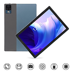4G LTE Calling Tablet 10.1in, 10GB 256GB MTK6889 CPU Processor Android11 Computer Tablet, Full HD 3200 x 1440 Display, 8MP 13MP Dual Camera, 8800mAh Battery, 5G WiFi (Blue)