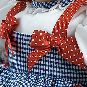 Adora Toddler Time Premium Collection Daisy Delight, 20" Realistic Toddler Baby Doll, with Exclusive Powder Scented Soft CuddleMe Vinyl, Auburn Red Hair, Blue Eyes Birthday Gift For Age 6+