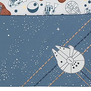 Lambs & Ivy Star Wars Signature Millennium Falcon 3-Piece Baby Crib Bedding Set