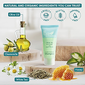 Eco Botanics Travel-Size Hotel Conditioning Shampoo 0.85 oz (Case of 300)